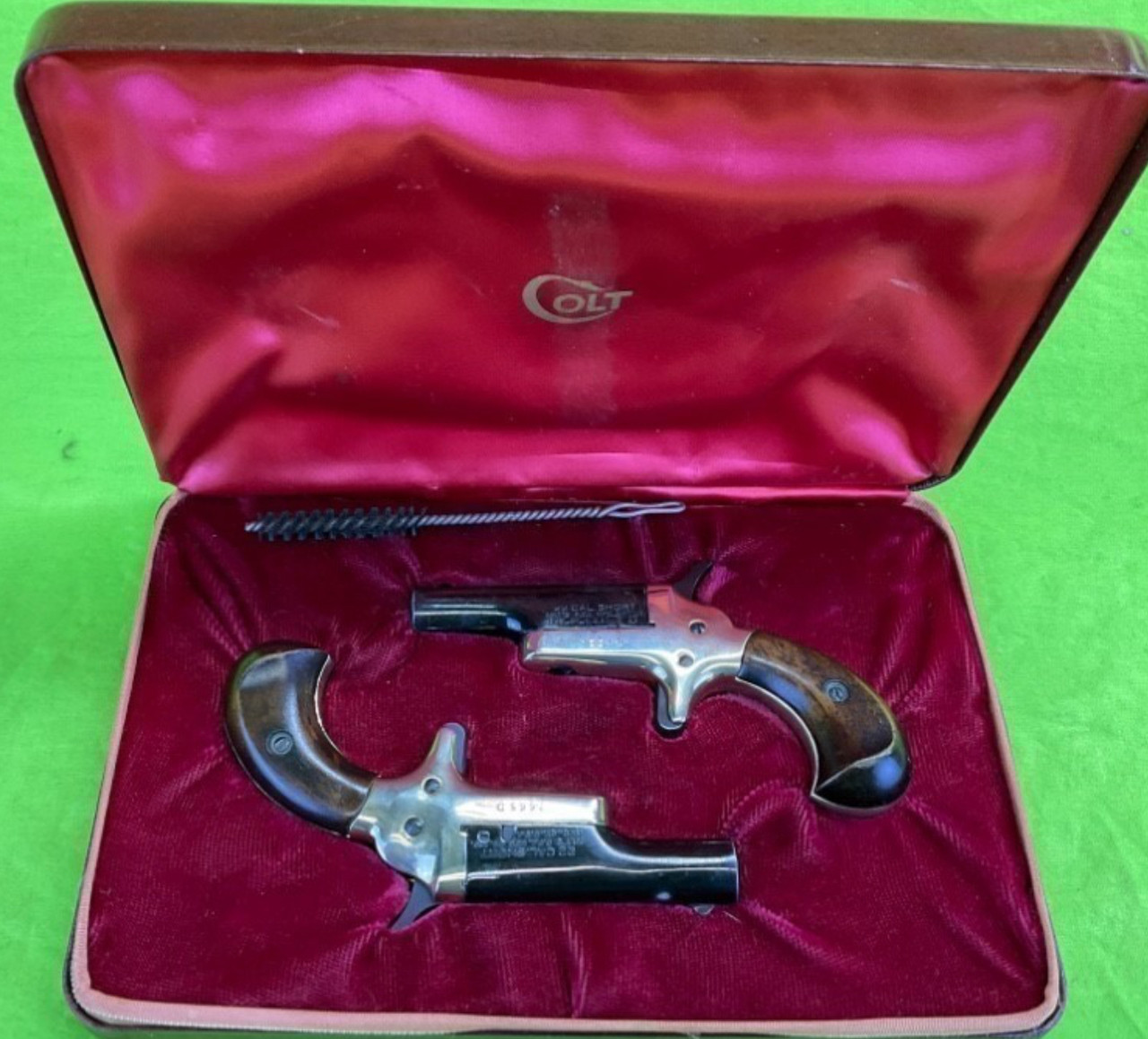 Colt Lord Derringer Cased Matching Set 22 Short Consecutive Serial Numbered