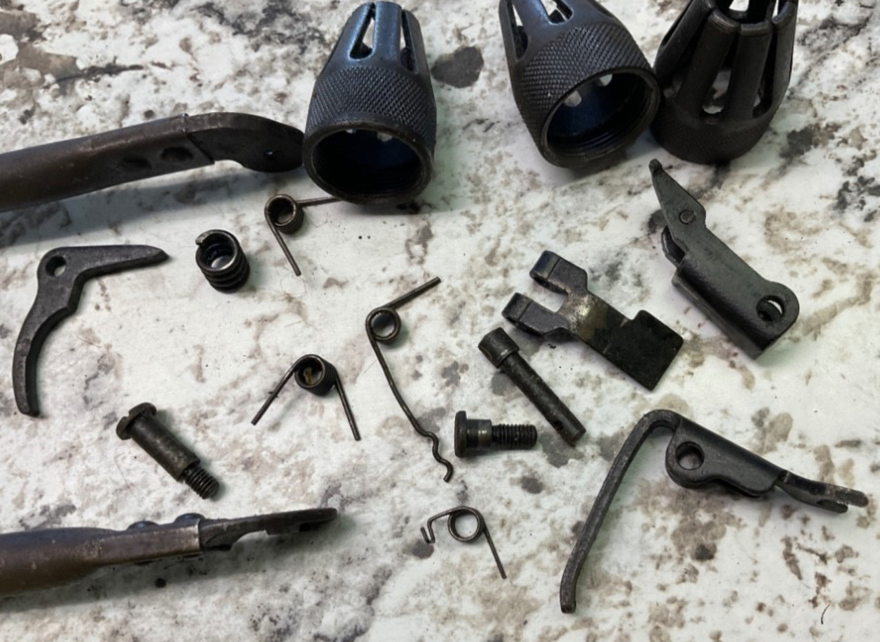 Danish Madsen M50 M-50 SMG 9MM 9x19 NATO Post WWII Parts Kit Bolt Stock C&R