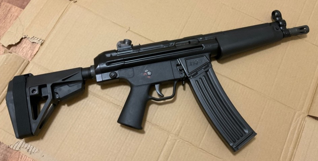 RARE VECTOR ARMS V53 HK53 STYLE PISTOL BRACE H&K 53 V-53P HK93 5.56 223