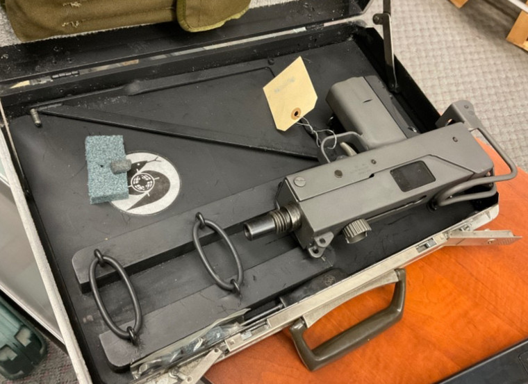 RARE COBRAY M11 MAC RPB SWD 9 MM 380 OPERATIONAL BRIEFCASE CIA OPERATIVE