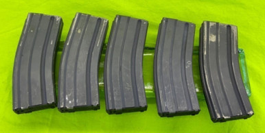LOT OF 5 Surplus USGI COLT AR15 M16 M4 30 ROUND 30RD MAGAZINES PACKAGE ...