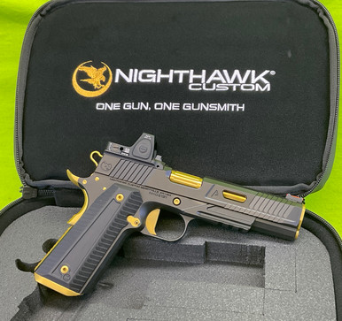 NEW NIGHTHAWK CUSTOM Agency Arms AGENT 2 1911 45 ACP Trijicon RMR Black ...