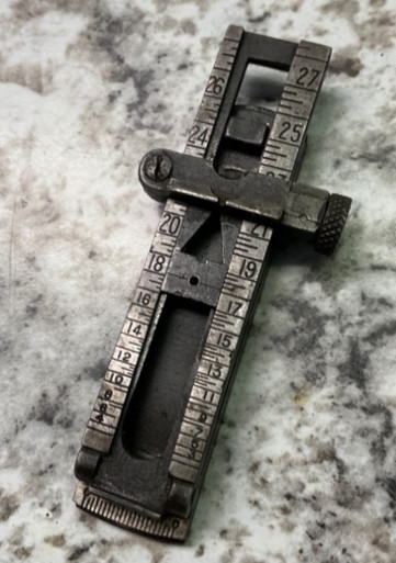SURPLUS SPRINGFIELD ARMORY ROCK ISLAND 1903 WWI WWII REAR LADDER SIGHT