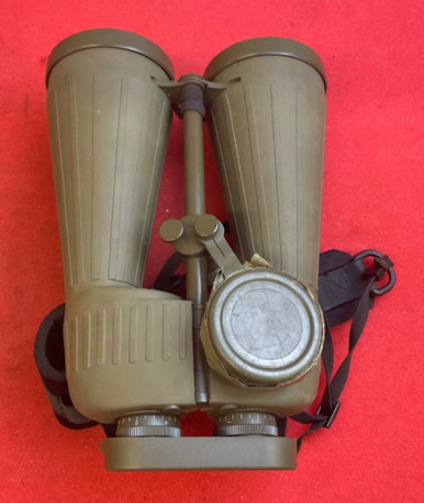 West German Steiner MILITARY Commander II 15x80 Big Eye Binocular Compass