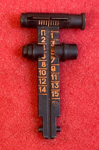 Surplus Russian USSR PKM Complete Rear Sight Belt Fed Feed 7.62x54 Combloc