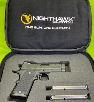 NEW NIGHTHAWK CUSTOM COUNSELOR OFFICER 1911 9MM OPTIC READY COMPACT IOS