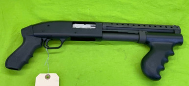 MOSSBERG 500 AOW SUPER SHORTY 12 GA RIOT POLICE LE TRENCH SHIELD STAKEOUT