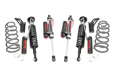 Rough Country - Suspension Lift Kit w/Vertex Shocks; 3 in. Lift; Vertex ...