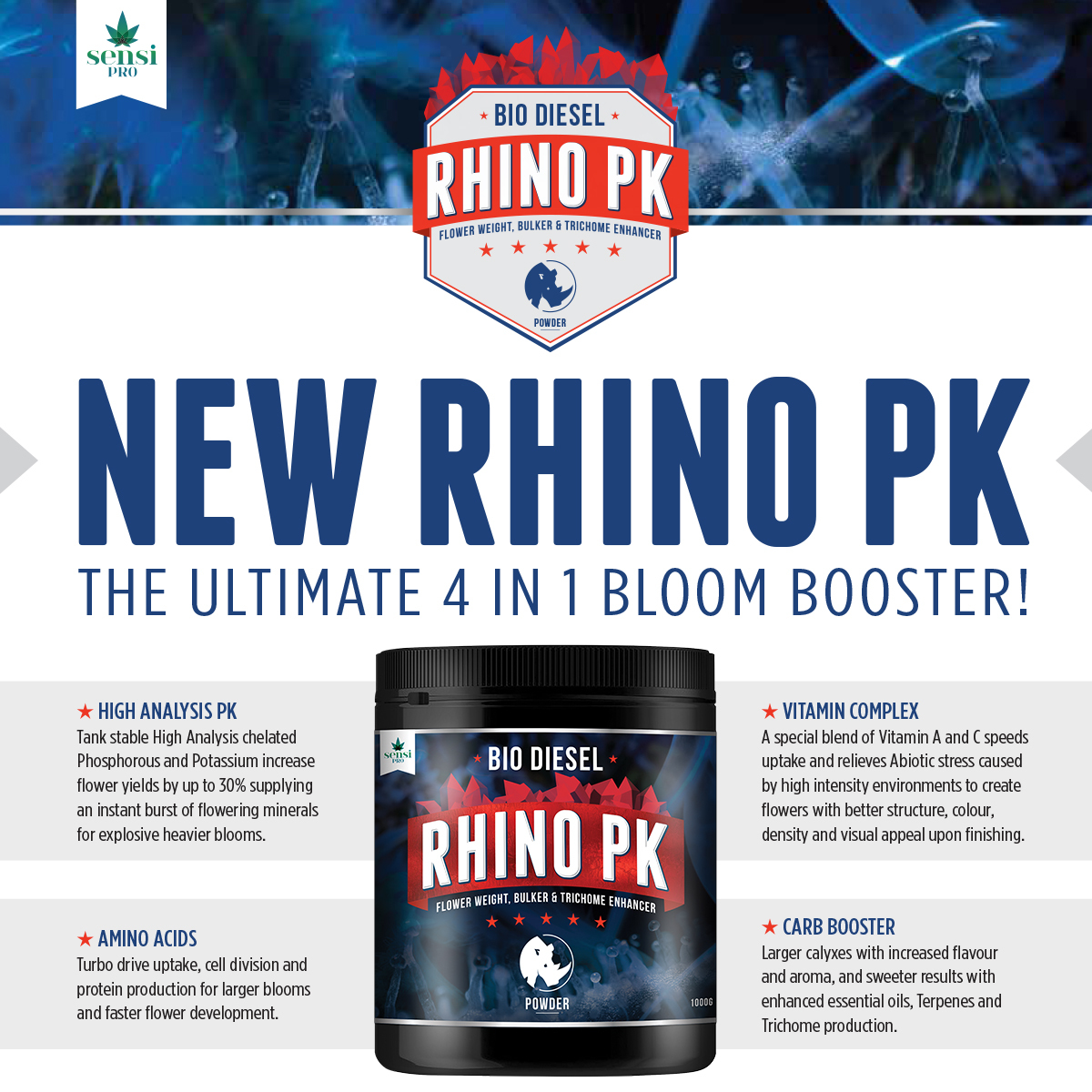 Rhino PK powder 420g