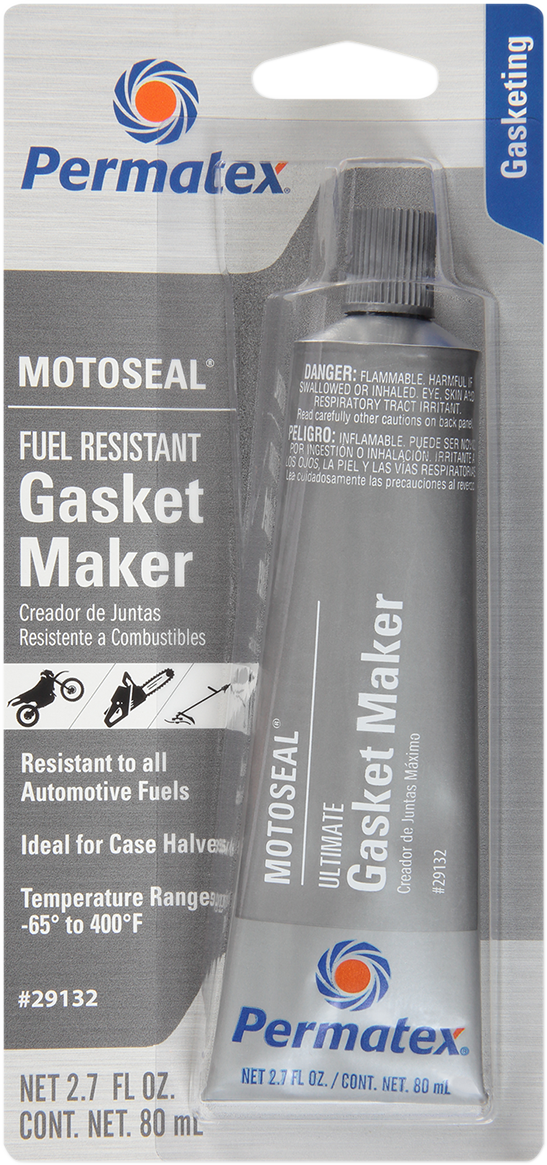 Permatex - Motoseal 1 Gasket Maker - 2.7 oz. net wt. - Motoseal 1 ...