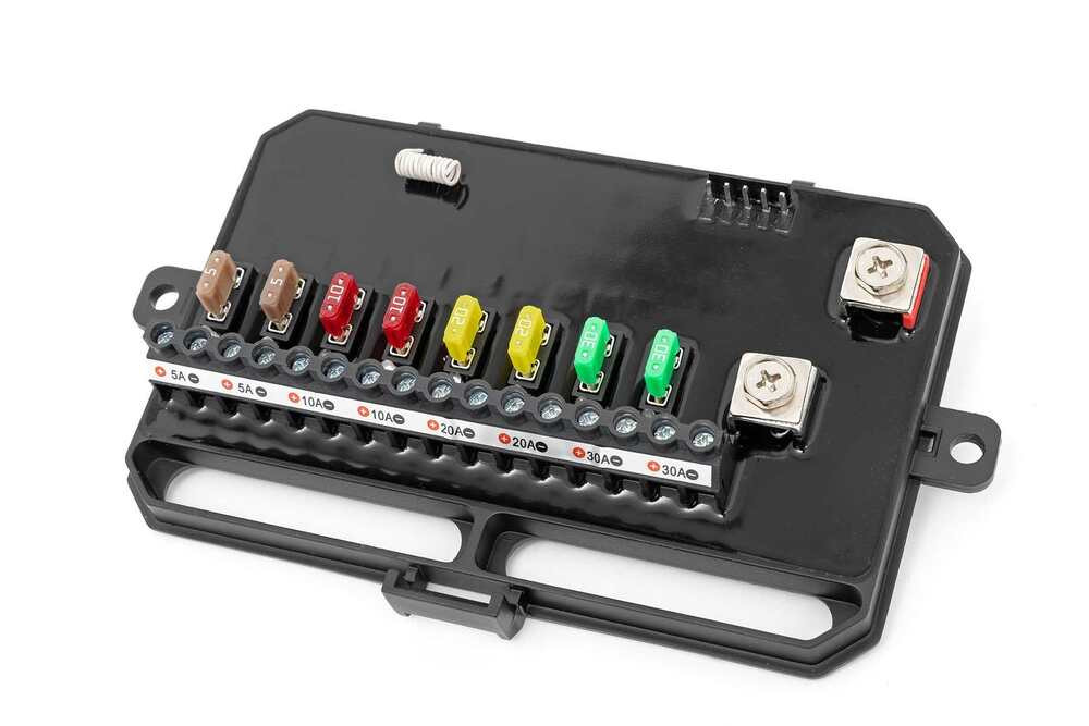 Rough Country RGB Backlit Buttons Multifunction Modes 8 Gang Switch ...