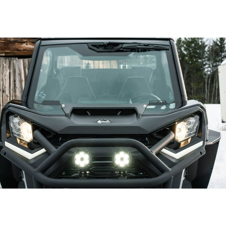 BRP Can-Am Commander Glass Windshield with Wiper - UTV Nut