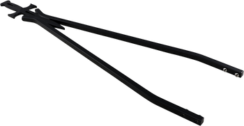 Cycle Visions - Sissy Bar Stick - Black - 30" Daggertude - Wide ...