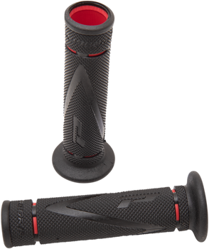 Pro Grip - Grips - 838 - Open Ends - Red/Black - 838 Road Grips ...