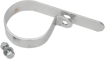 Paughco - Muffler Clamp with Tail - 3" - Extended P-Clamp - 725G - UTV Nut
