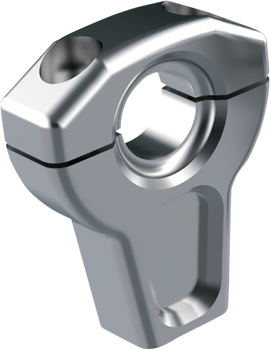 Slyfox - Risers - Straight - 2-1/2" - Raw - Handlebar Riser Kit - TM ...
