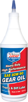 Lucas - Heavy Duty Gear Oil 80w-90 Qt - 10043 - UTV Nut