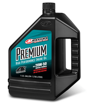 Maxima - Premium 4t 20w-50 1gal 4/case - 359128 - UTV Nut