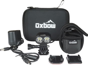 Oxbow Gear Llc - Voyager Helmet Light Kit Rechargeable Lithium Battery ...