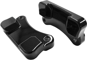 Drag Specialties - Fender-To-Fork Adapters - Black - Fender-To-Fork ...