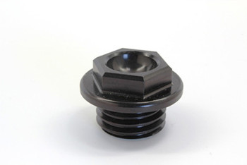 Works - Oil Filler Plug Black - 24-013 - UTV Nut