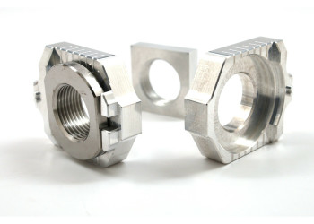 Works - Axle Blocks Elite Ktm/hus Silver - 17-316 - UTV Nut