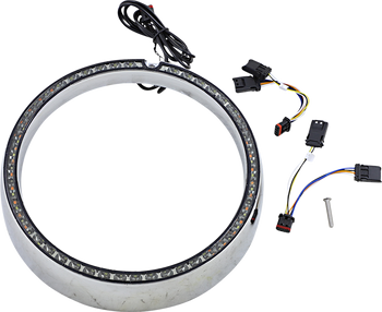 Custom Dynamics - Sequential Trim Ring - Chrome - ProBEAM Turn Signal ...