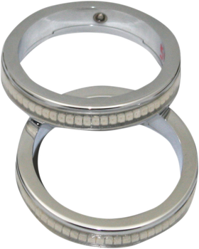 Custom Dynamics - Wrap-Arounds LED Lights - 56 mm - Chrome - Clear ...