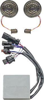 Custom Dynamics - Turn Signal - Amber - Red - SMART LED 1157 Bullet ...