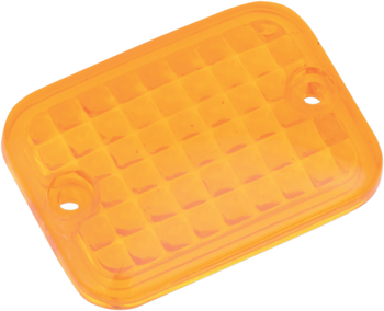 Drag Specialties - Replacement Mini Rectangular Lens - Amber ...