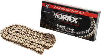 Vortex - Chain Rx4 X-ring 520-120l Gold - G520RRX4-120 - UTV Nut