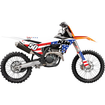 D'cor Visuals - Graphic Kit Complete Usa Ktm - 20-30-301 - UTV Nut