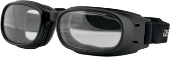 Bobster - Piston Goggles - Matte Black - Clear - Piston Goggles ...