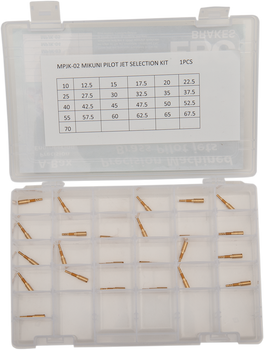 Ebc - Mikuni Pilot Assortment - A-Bax Precision Mikuni-Style Pilot Jet ...
