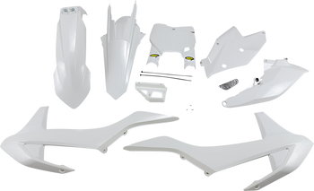 Cycra - Plastic Body Kit - White - 5 Piece Replica Body Kit - 1CYC-9417 ...
