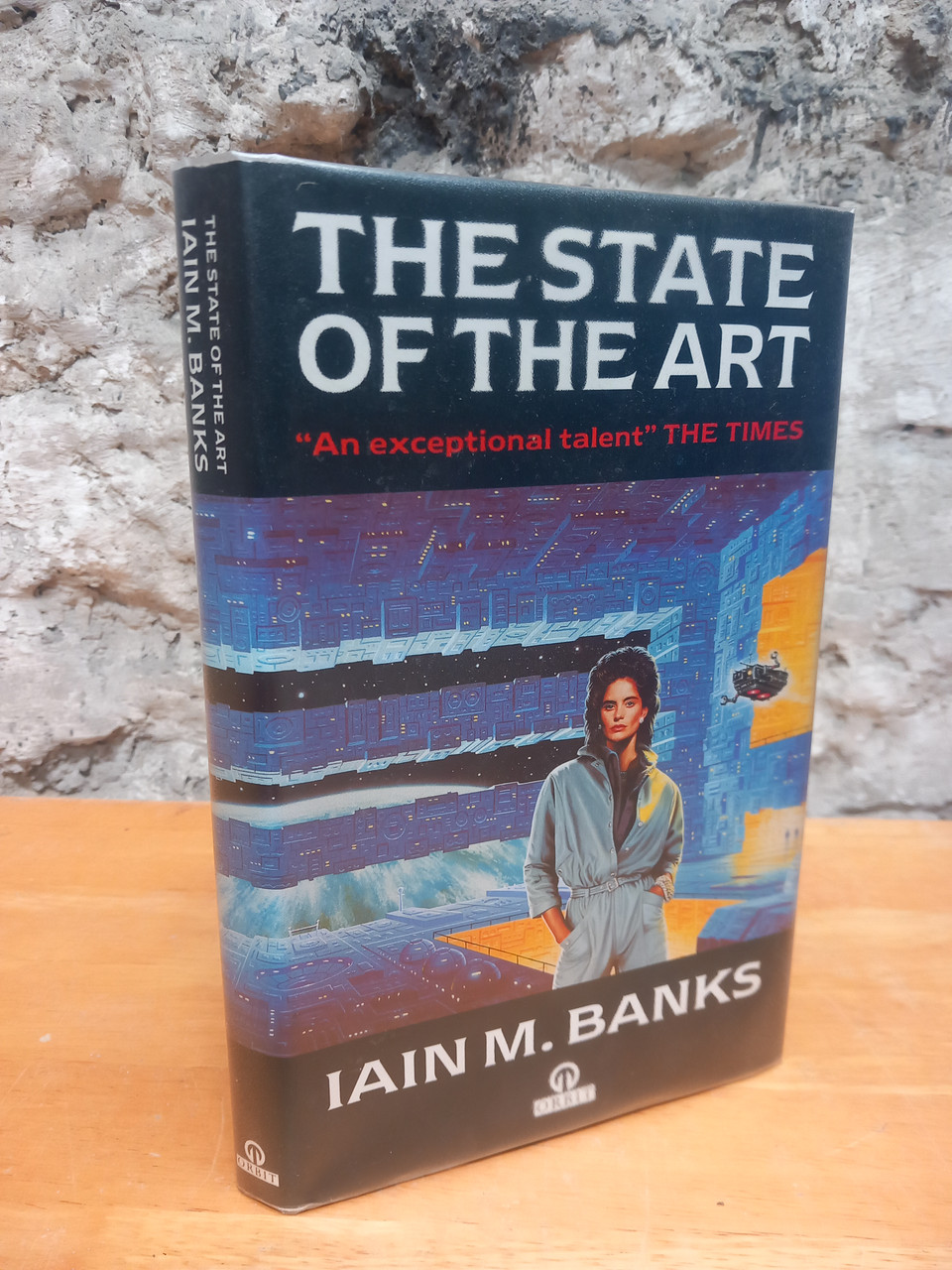 Iain M. Banks - The State of the Art - HB Orbit UK - 1991 - SIGNED