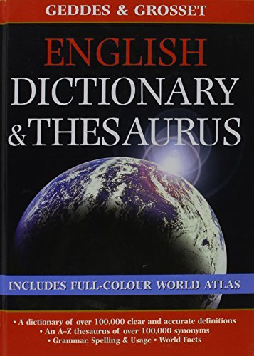 Geddes & Grosset Publishing / English Dictionary & Thesaurus (Coffee ...