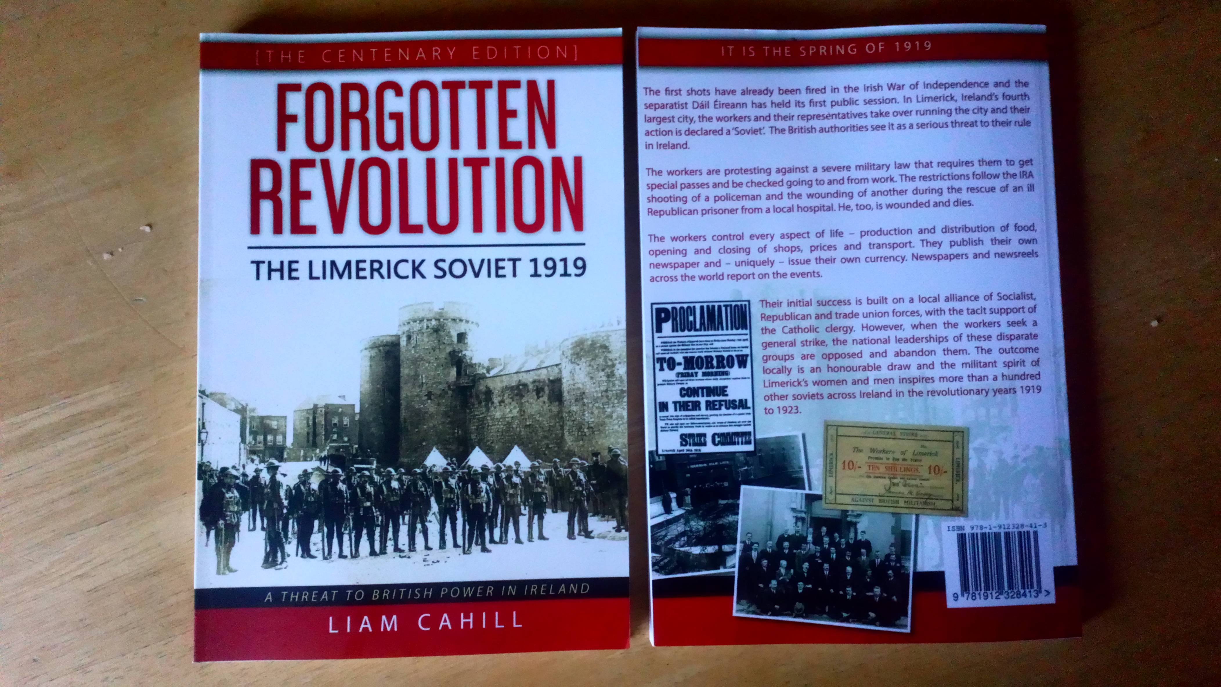 SIGNED copies of Liam Cahill's book Forgotten Revolution : Limerick ...