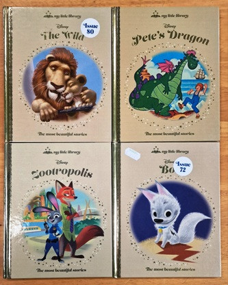 My Little Library Disney: The Most Beautiful Stories (4 Hardback Book ...