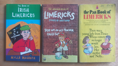 LIMERICKS - 3 Book Vintage Lot - ( The Book of Irish Limericks, Armada ...