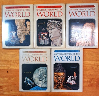 Universal History of the World (5 Book Incomplete Collection ...