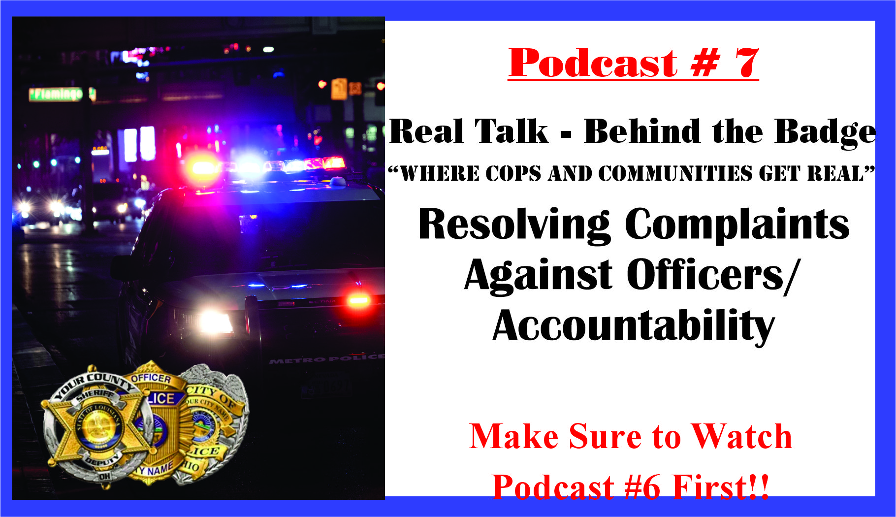 Evaluating Officer Complaints/Accountability- Ep7 - Main Street Digital ...