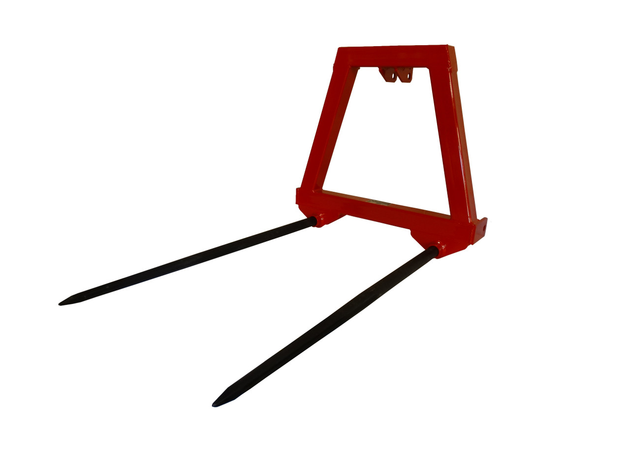 3 Pt. Bale Spike Frame with 3000lb forged tine & Nuts