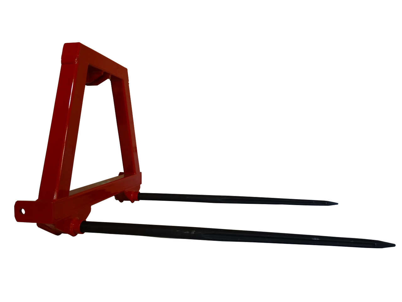3 Pt. Bale Spike Frame with 3000lb forged tine & Nuts