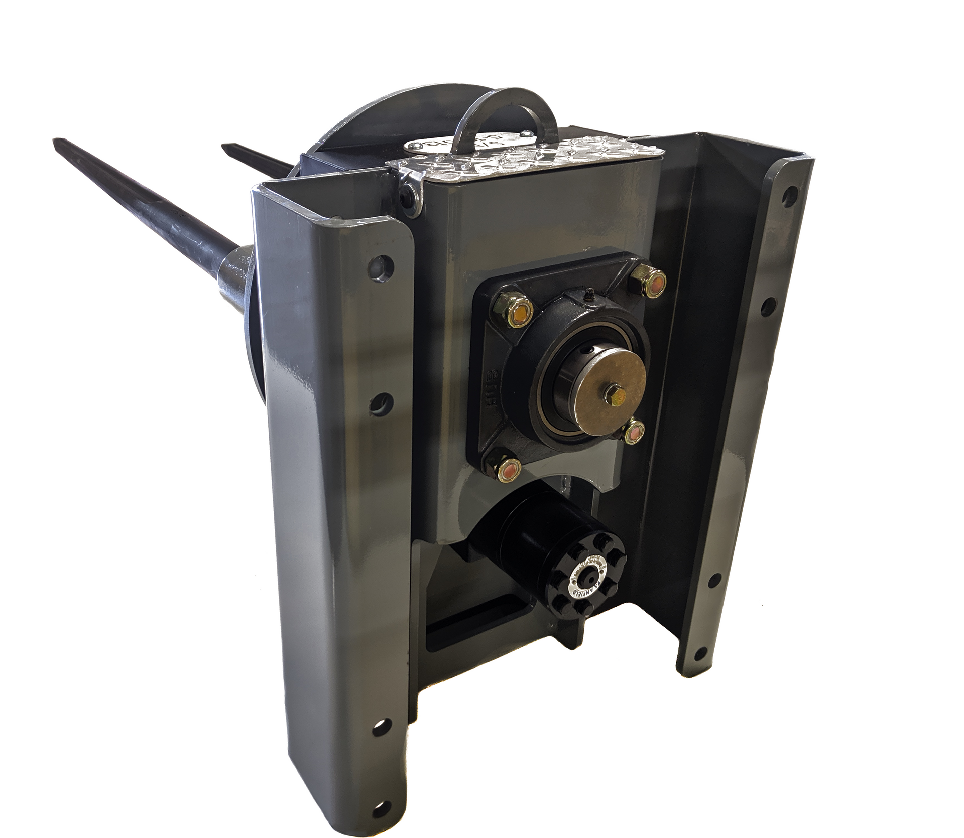 Round Bale Hydraulic Spin-Off Unroller 3000lb cap.