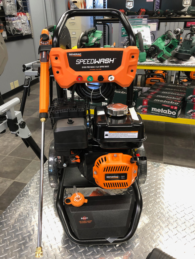 GENERAC 3100 SPEEDWASH POWERWASHER