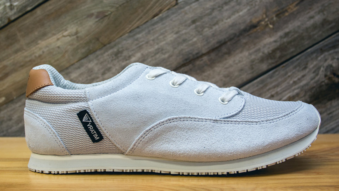 NEW *Limited Edition* White Ice Blue Vratim Drum Shoe - Vratim