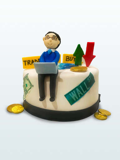 Stock Market Cake