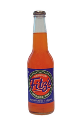 Fitz's Orange Pop ( 12 oz. glass bottles ) | Summit City Soda