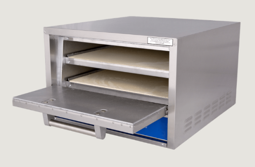 Bakers Pride P22S Hearthbake Series One Baking Chamber with Two 20.75"W x 20.75"D x 3.25"H Deck ...